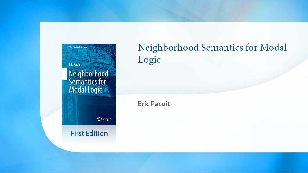 Neighborhood Semantics for Modal Logic