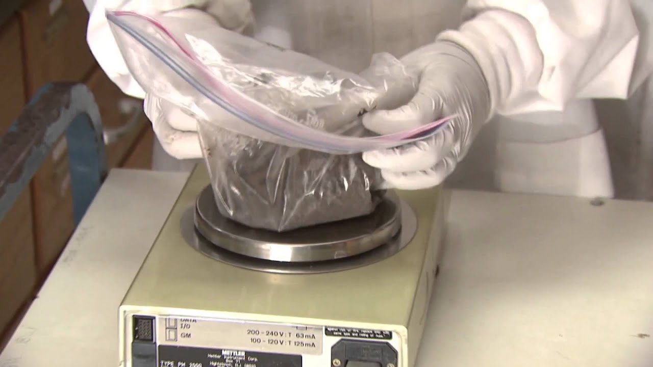 Soil Bulk Density test