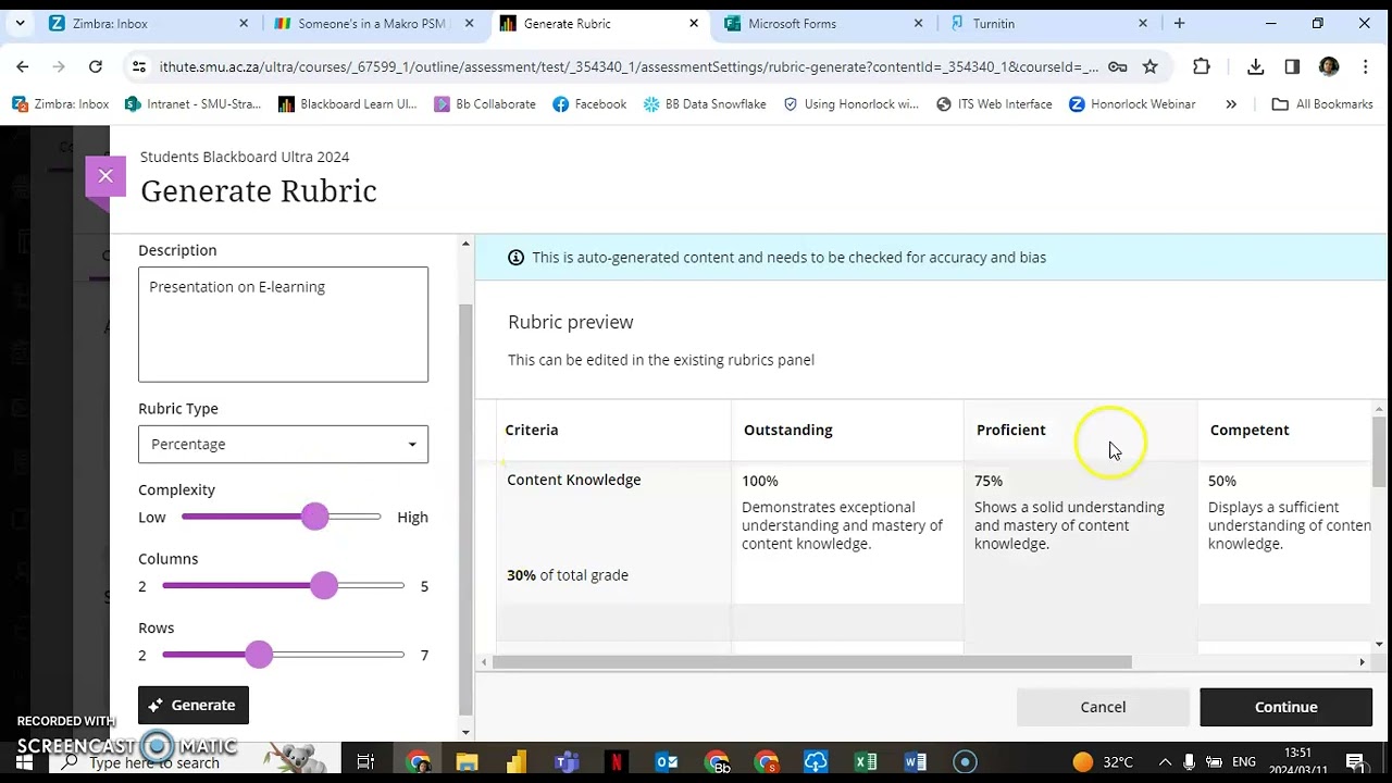How to create an offline submission assignment