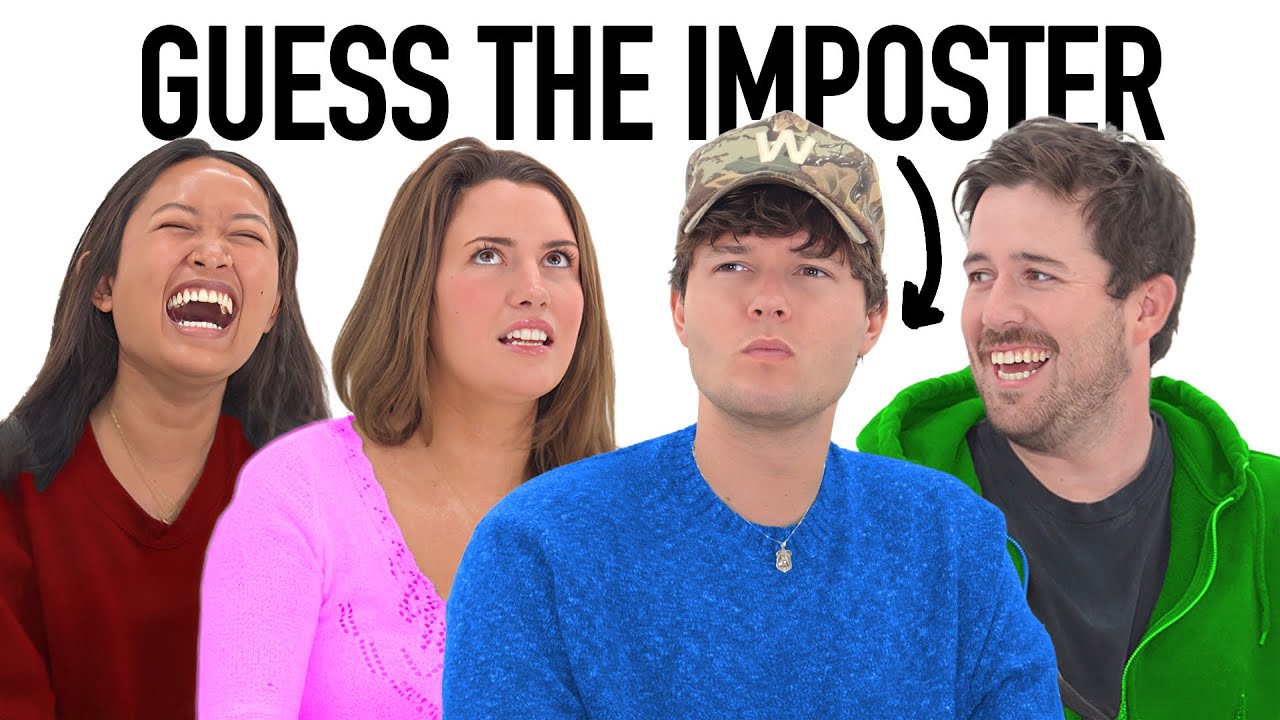 Comedians Play Guess The Imposter