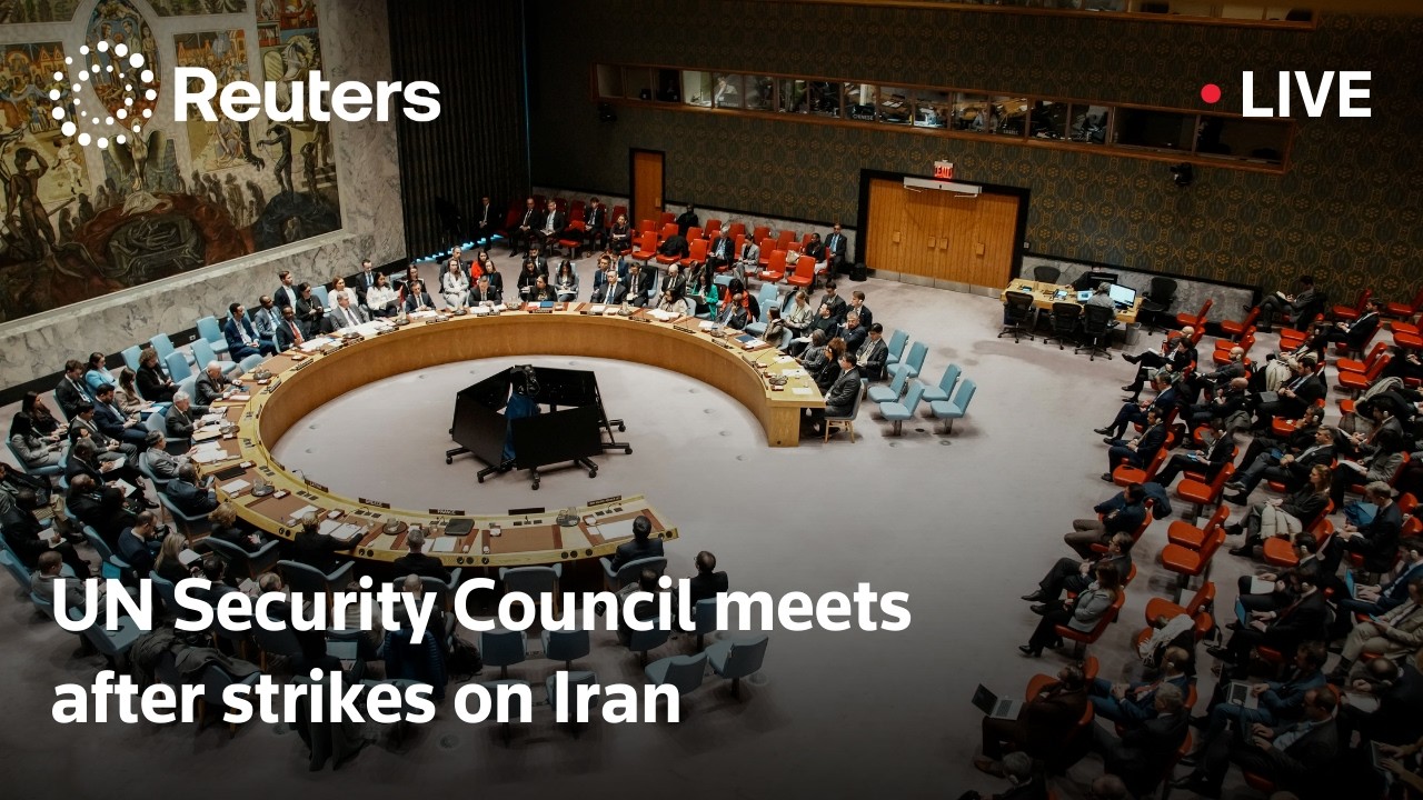 LIVE: UN Security Council meets after strikes on Iran