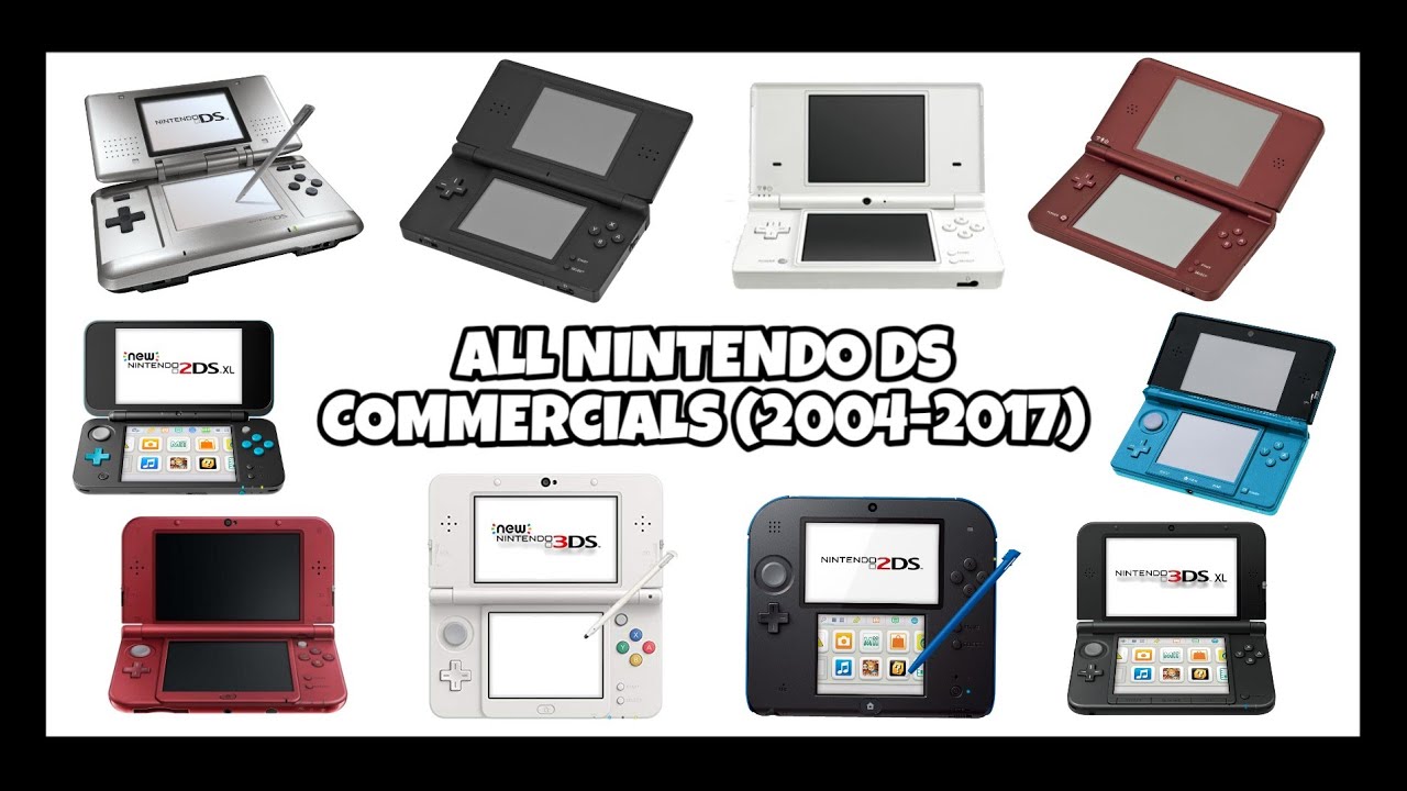 All Nintendo DS Commercials (2004 - 2017)