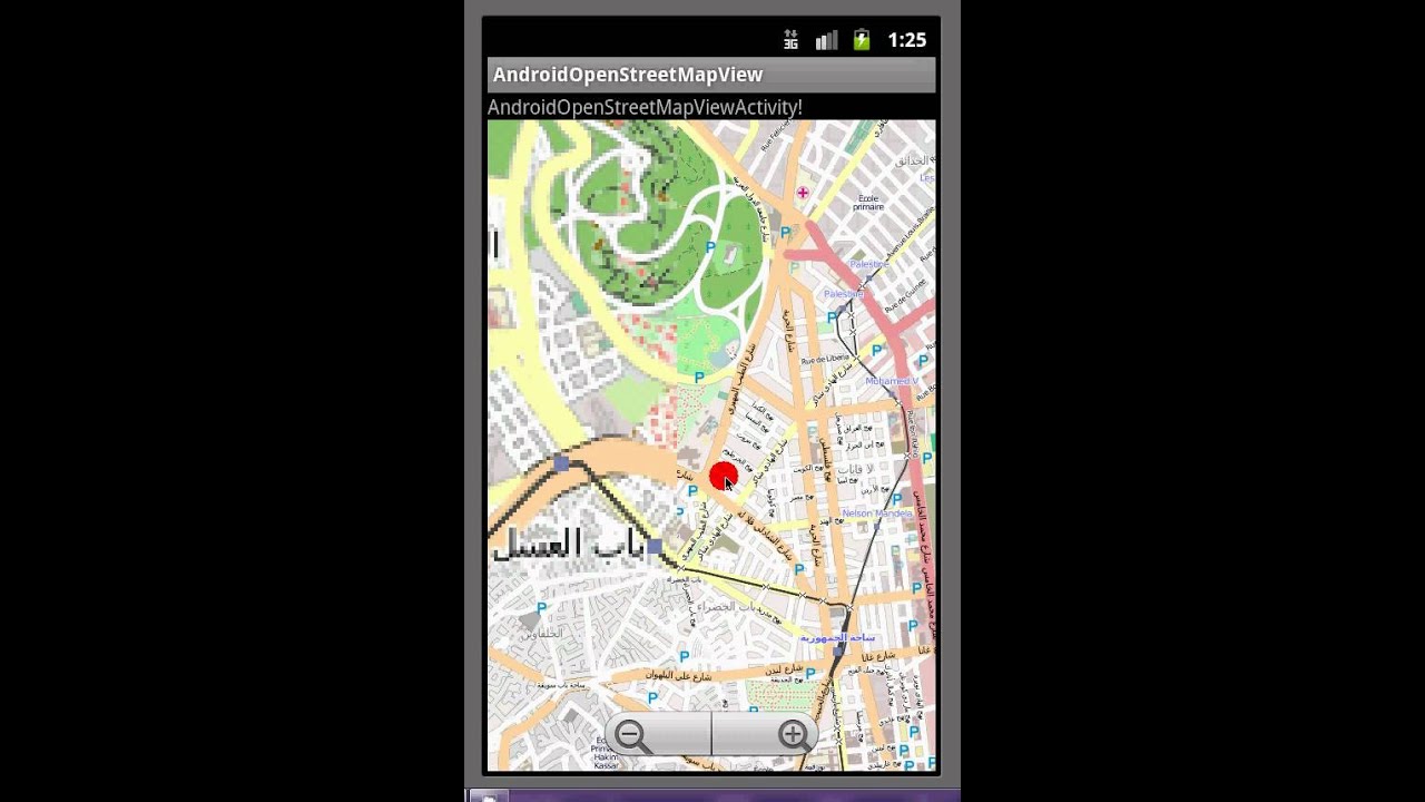 Simple demo de openstreetmapView  (osmdroid)