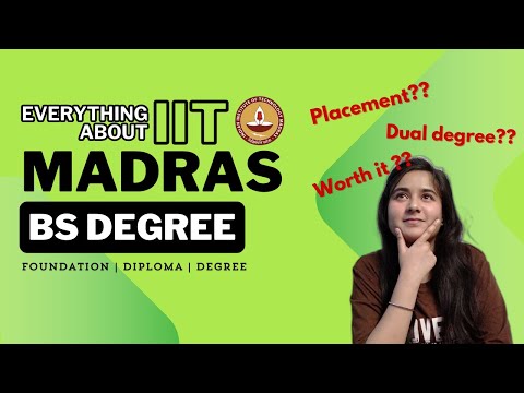 Everything about IIT Madras BS Degree | Answers from a Degree student | Pre-Qualifier talk 🤔😲🙄