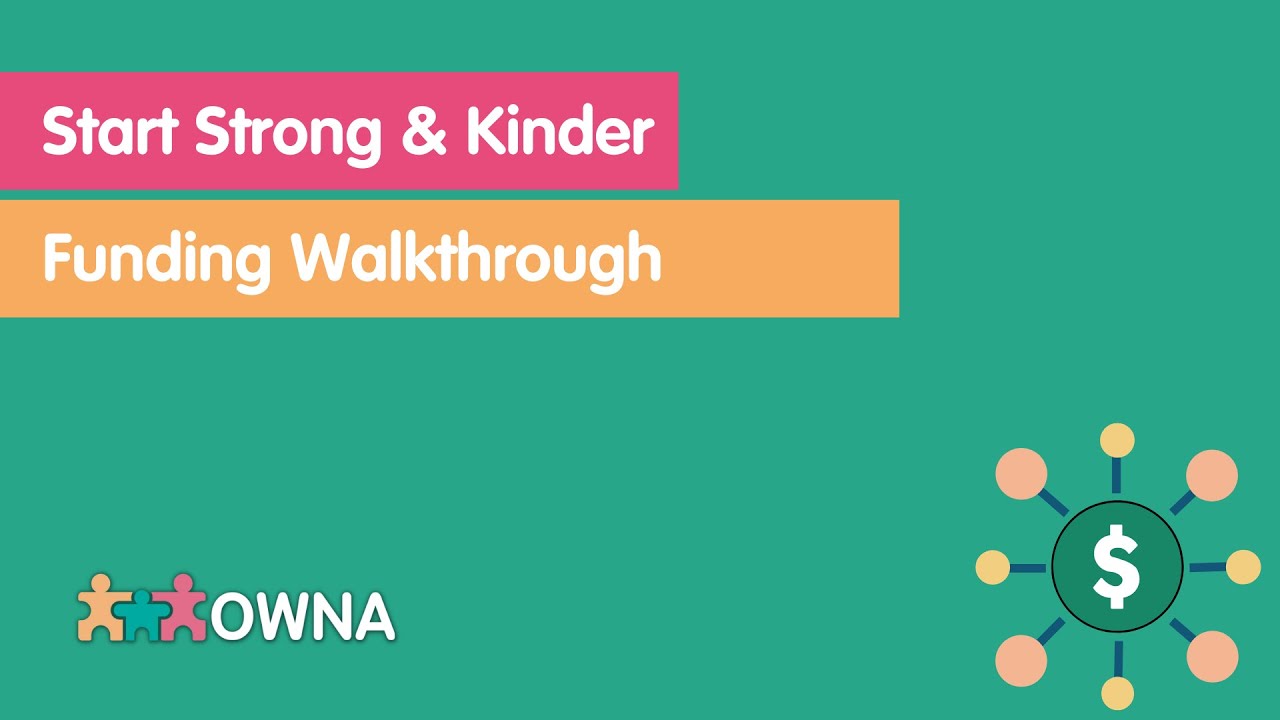 NSW Start Strong and VIC Kinder Funding Walkthrough