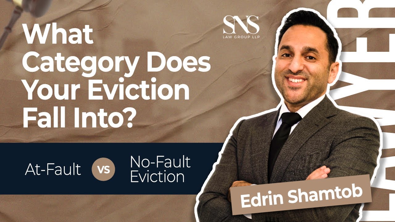 California Eviction Lawsuit Categories: At-Fault vs No-Fault Just Cause Eviction