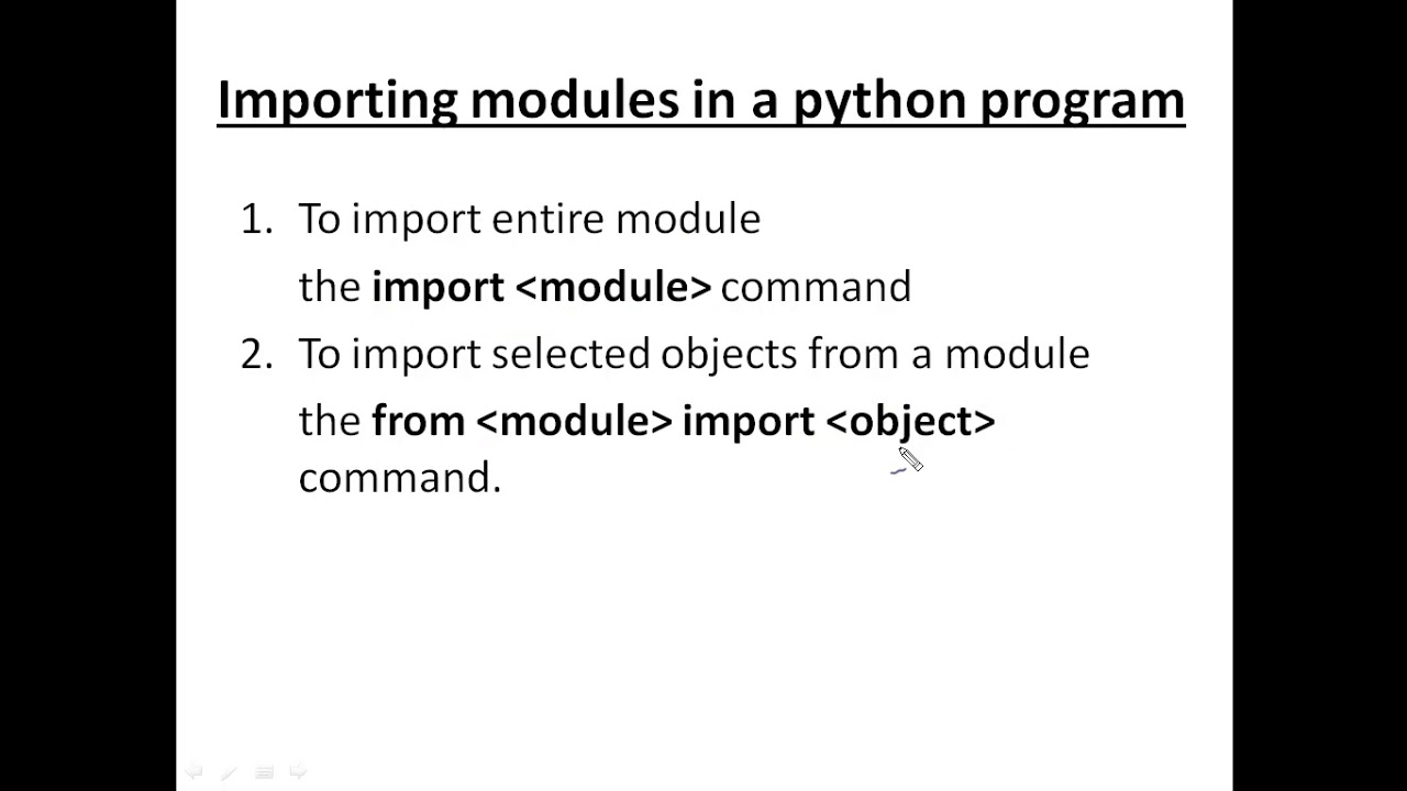 Ch 4 Using Python Libraries Part 2 Importing Modules And Its Objects | CBSE Class 12 CS with Python