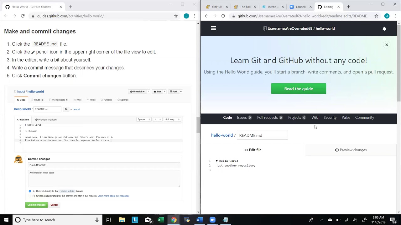 GitHub Hello World assignment