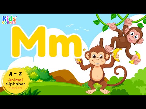 Animals That Start With M | Learn Animal Names | English Vocabulary for Kids