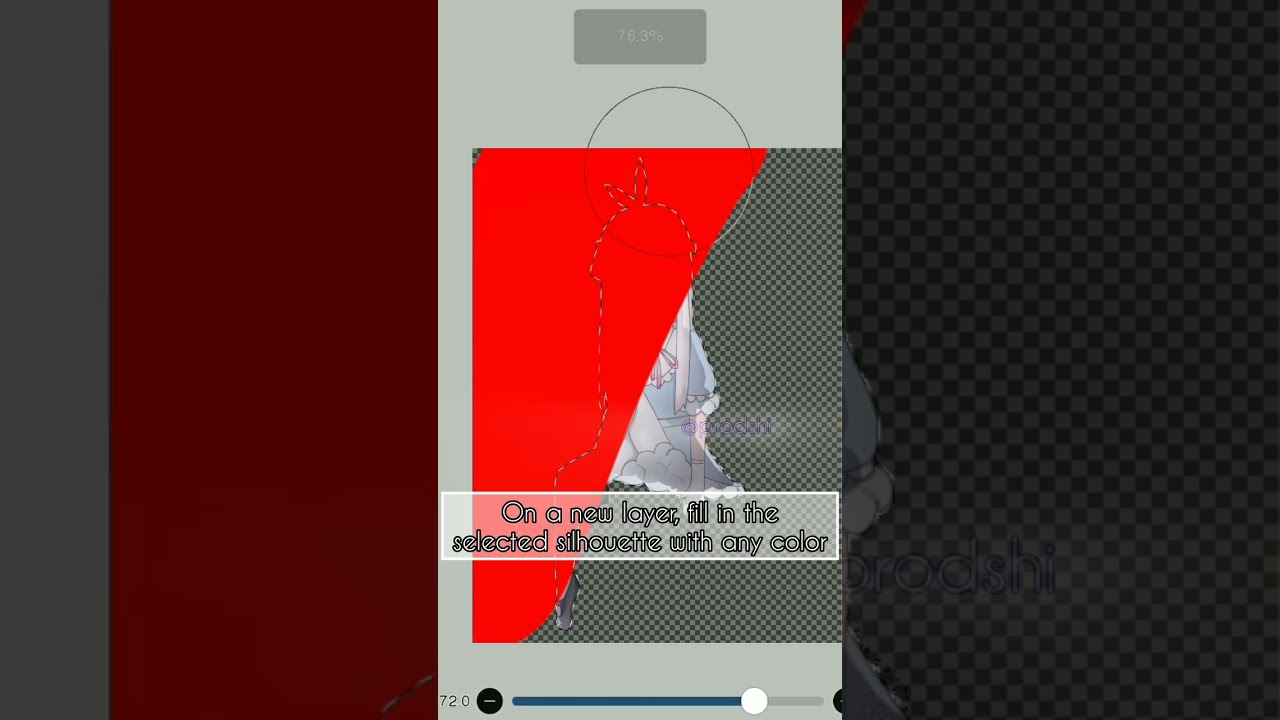 Ibis Paint X outline tutorial ?!?!