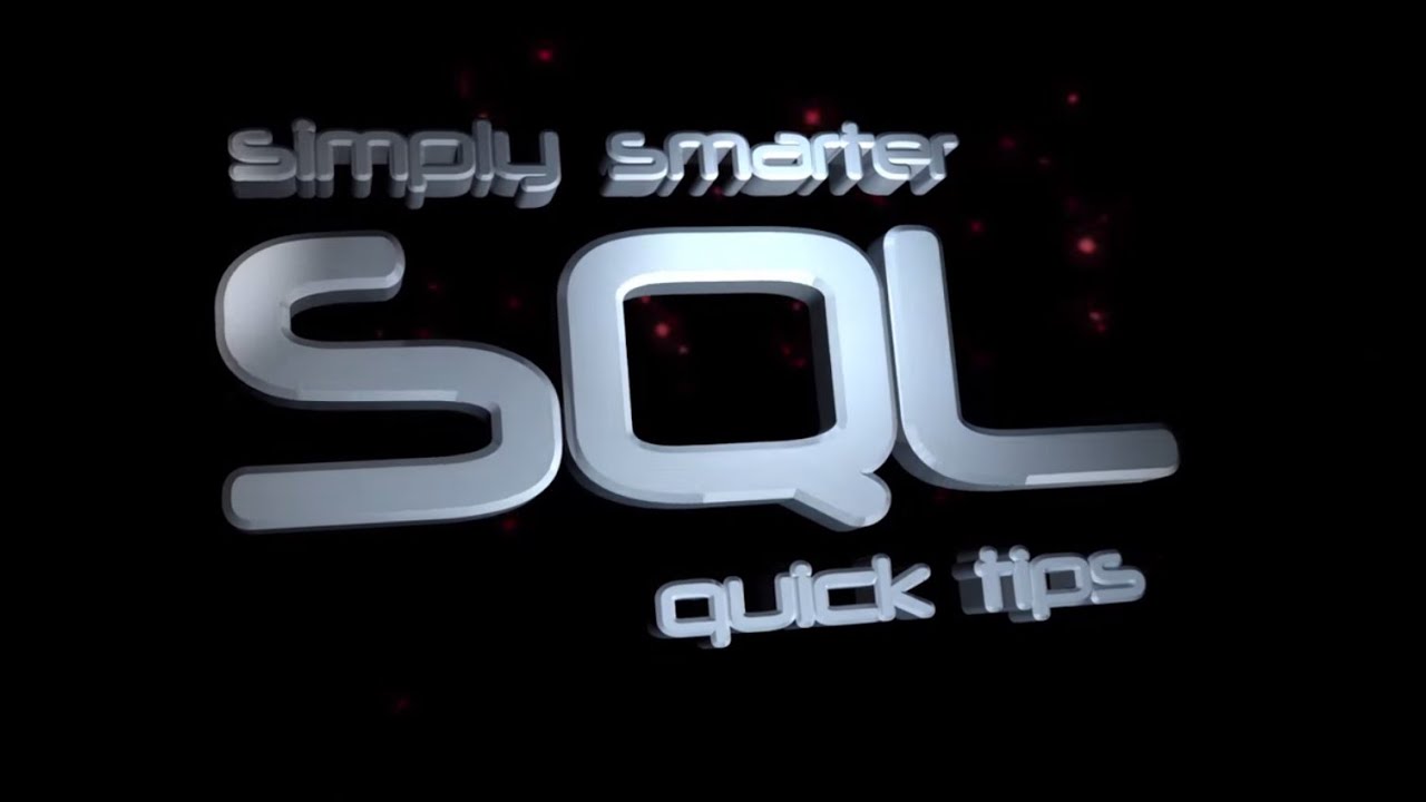 Self documenting SQL