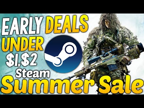 EARLY Steam SUMMER SALE 2025 Deals UNDER $1 and $2!