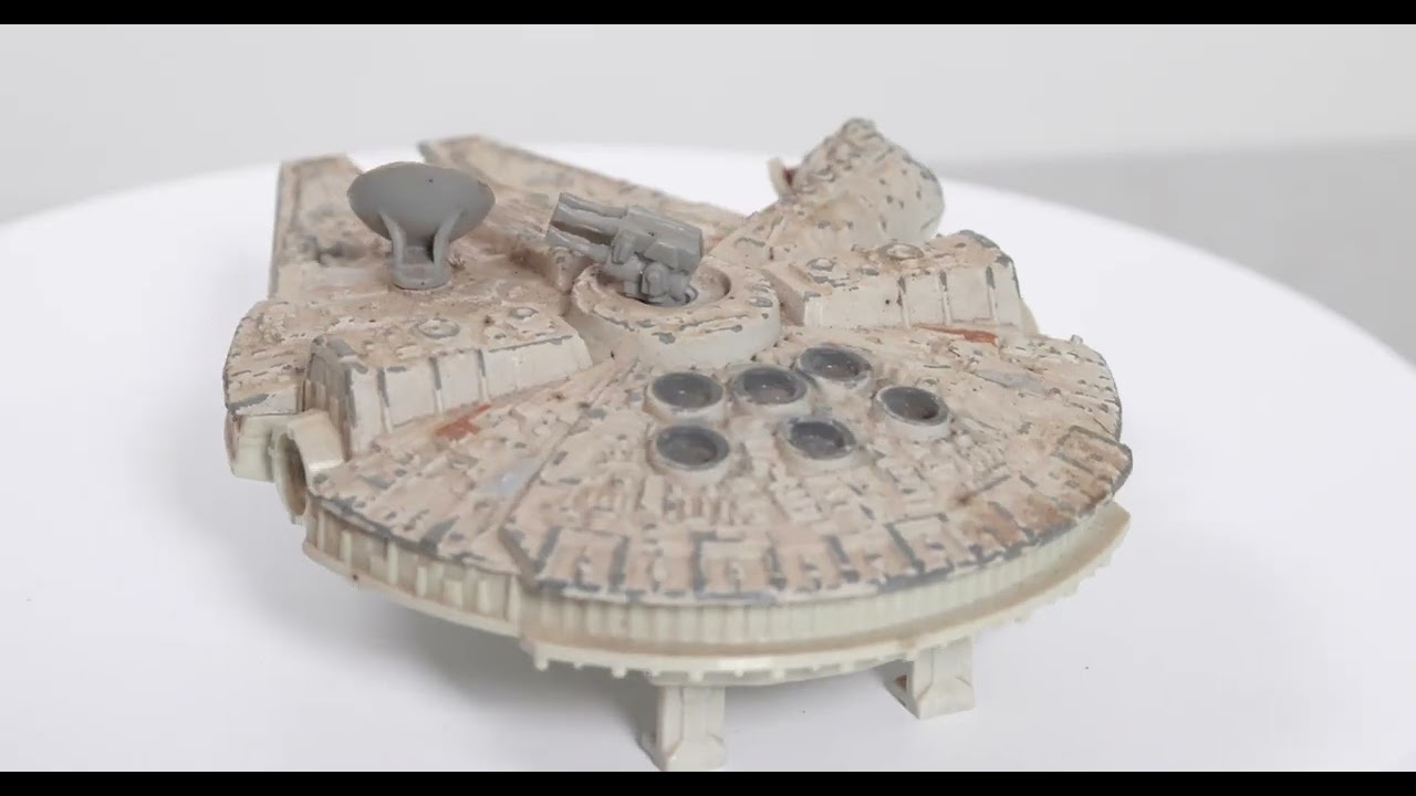 1979 Vintage Star Wars Millennium Falcon Diecast Kenner
