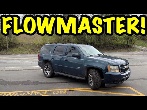 2007 Chevy Tahoe 5.3L V8 w/ FLOWMASTER 40 SERIES!