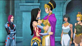Wonder Woman in a Touching Scene With her Mother | Wonder Woman: Bloodlines