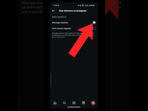 How To Enable Message Requests On Instagram | Instagram message Request kaise on Karen #shorts