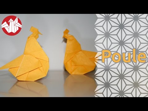 Origami – Poule | The Secrets of Origami