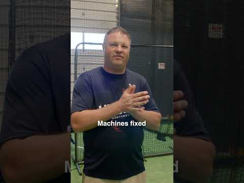 Pitching Screens To Protect Your Pitching Machine In The Batting Cage #battingcage
