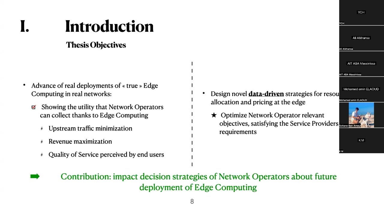Phd Thesis Defense : Artificial Intelligence for Resource Allocation in Multi-Tenant Edge Computing
