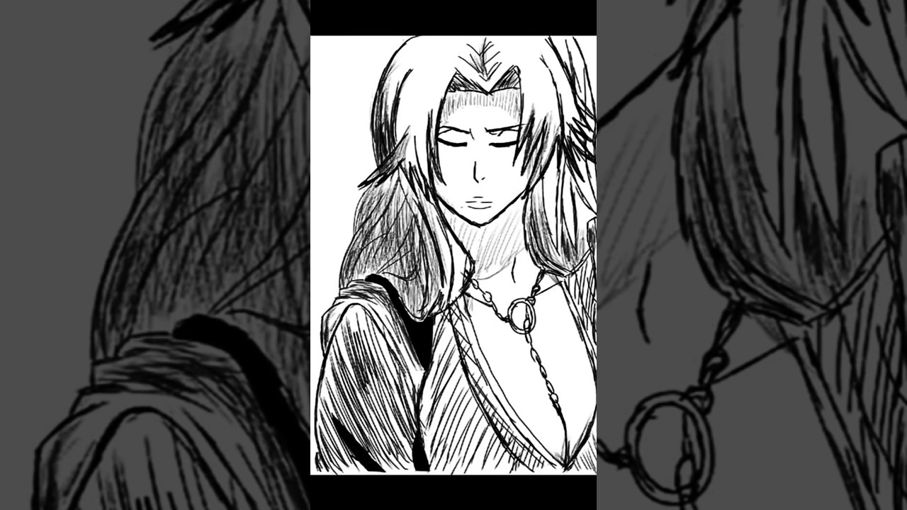 Rangiku Matsumoto #rangiku #rangikumatsumoto #bleach #sketch #drawing