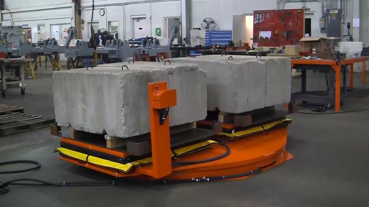 Round Air Caster Turntables - Products | Align Production Systems