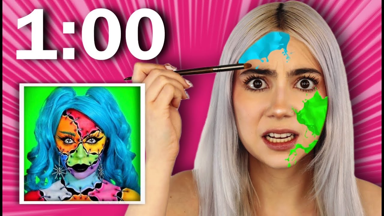 1 MINUTE to memorize the makeup and recreate it😳