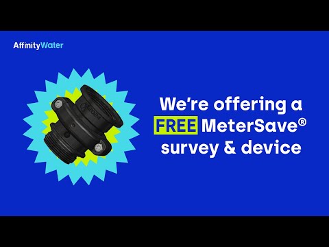 Save water and money with a FREE MeterSave survey and device
