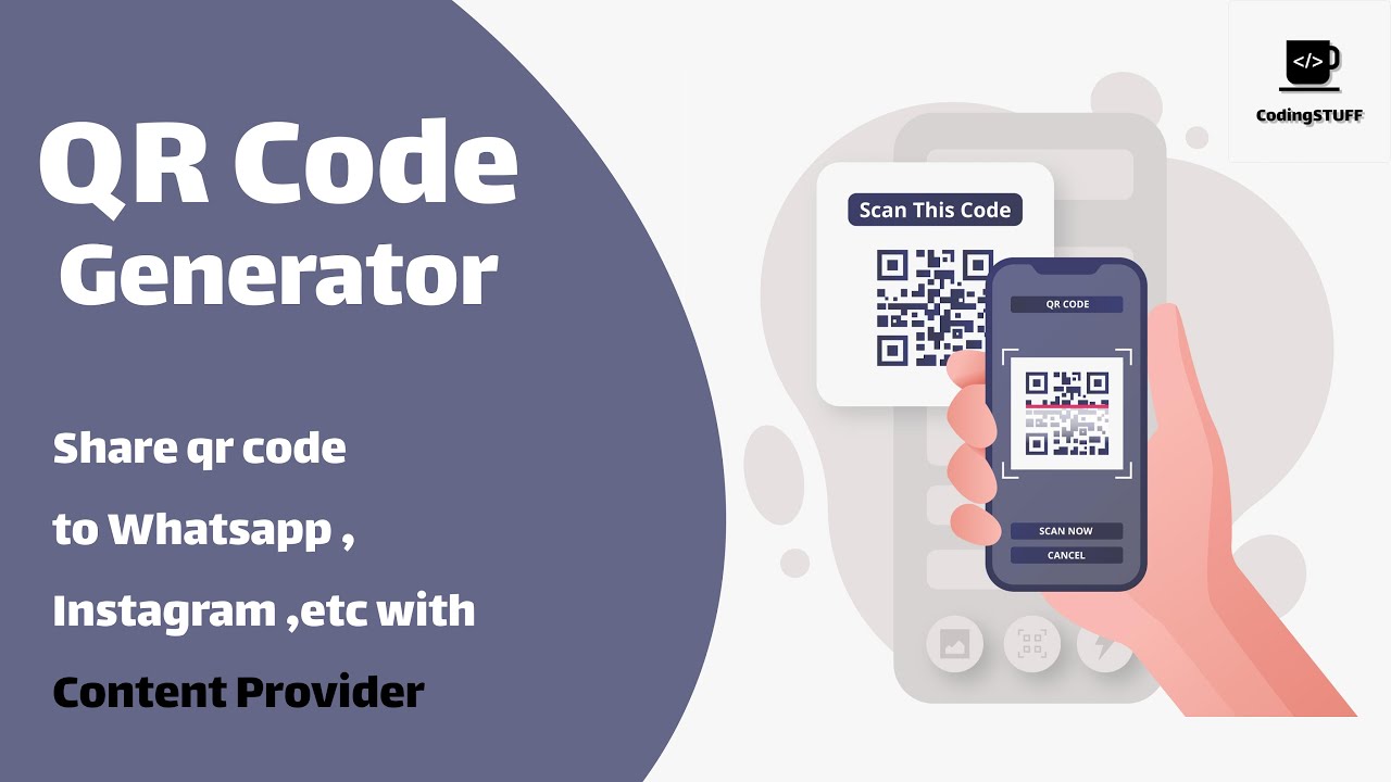 How to Generate  QR CODE in Android Studio | 2024 QR Generator | Android Tutorial