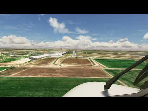 Landing in Harlingen Texas | KHRL (HRL) | Valley International Airport #harlingen #landingview #fs20