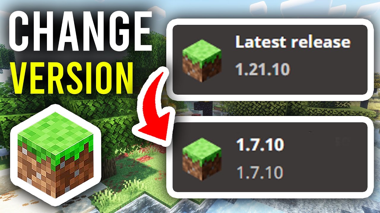 How To Change Your Version Of Minecraft Java Edition - Step By Step