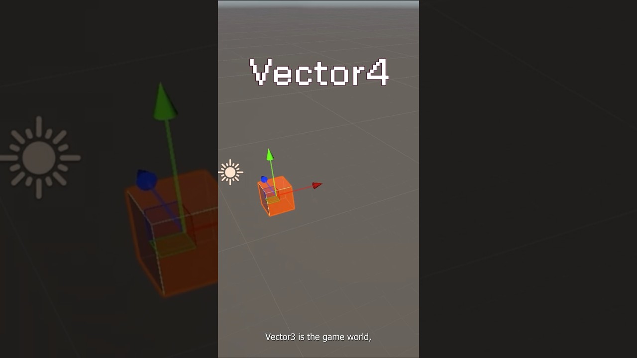 Vector2, Vector3, Vector4 — When to Use What in Unity