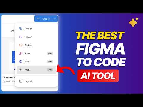 Design to Code in 1 Click! Figma Make AI Tutorial (Full Tutorial)