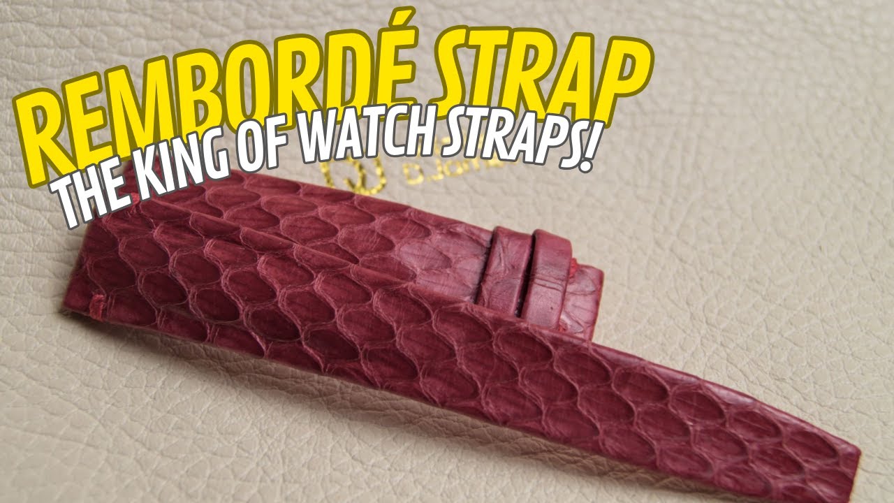 The $800 dollar watch strap build. Rembordé the king of watch straps.