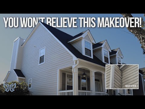 Home Exterior Transformation in Mount Pleasant, SC | Siding Repair