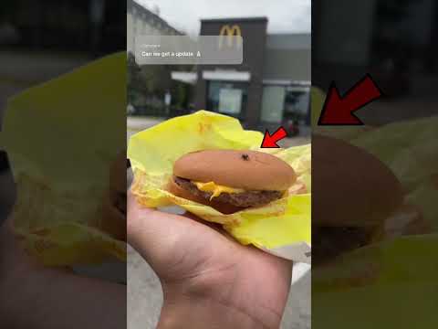 The McDonald’s Burger Conspiracy Update! 🤯 #shorts