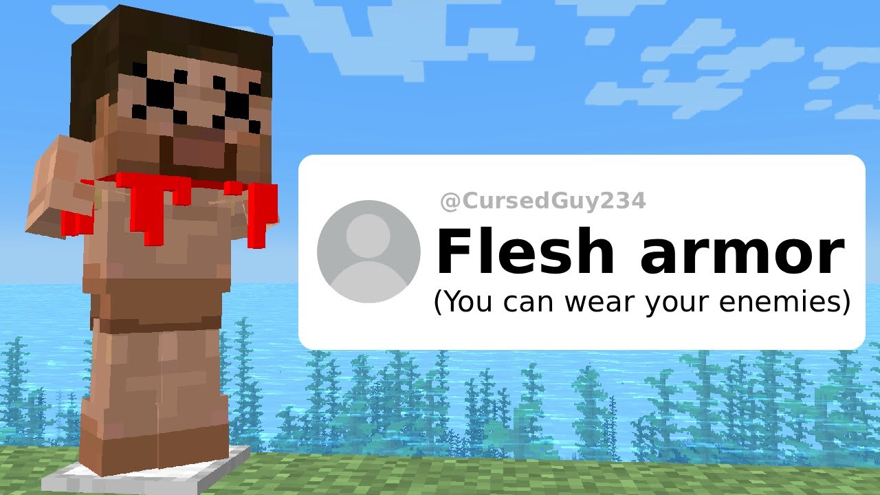 I Coded Your Terrible Armor Ideas Into Minecraft...