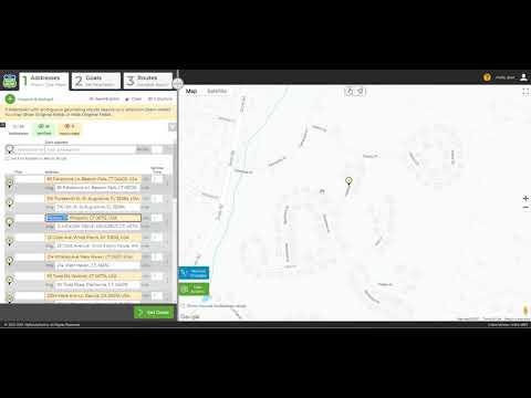 Geo-coding addresses when planning routes - Part 2