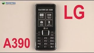 LG A390 (Black) купити в інтернет-магазині: ціни на мобільний телефон ...