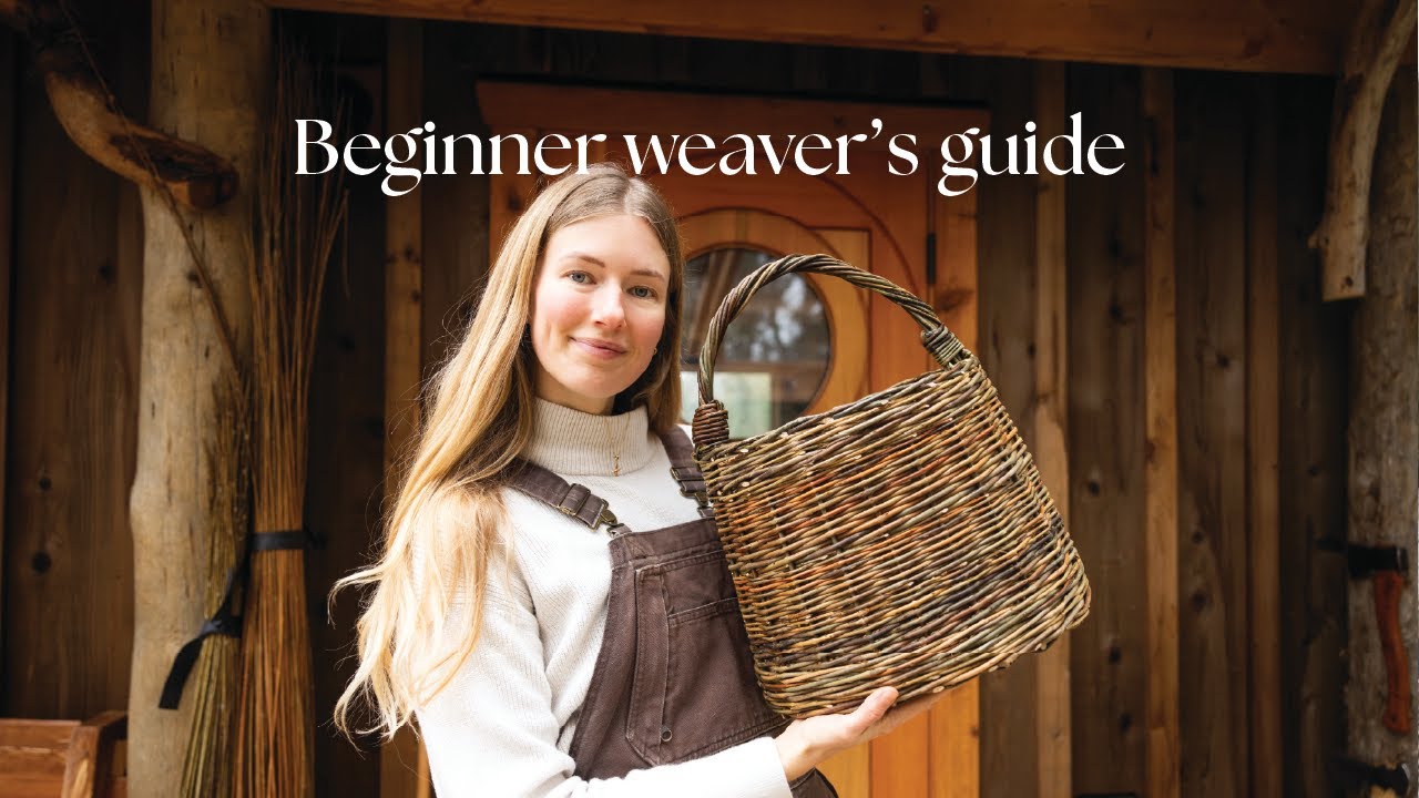 How I got started weaving willow baskets