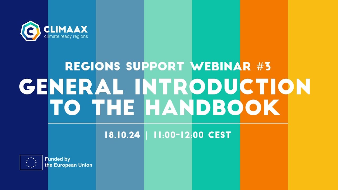 CLIMAAX | General introduction to the Handbook