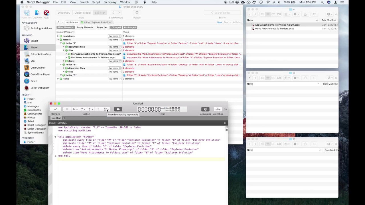 Script Debugger 7: Explorer Evolution & Recording