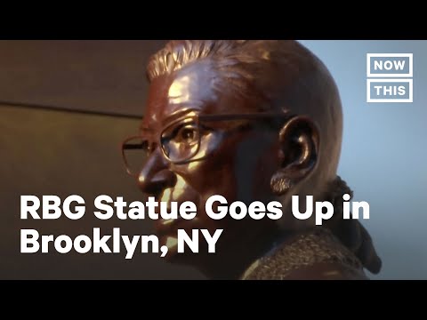 Ruth Bader Ginsburg Statue Unveiled in Brooklyn