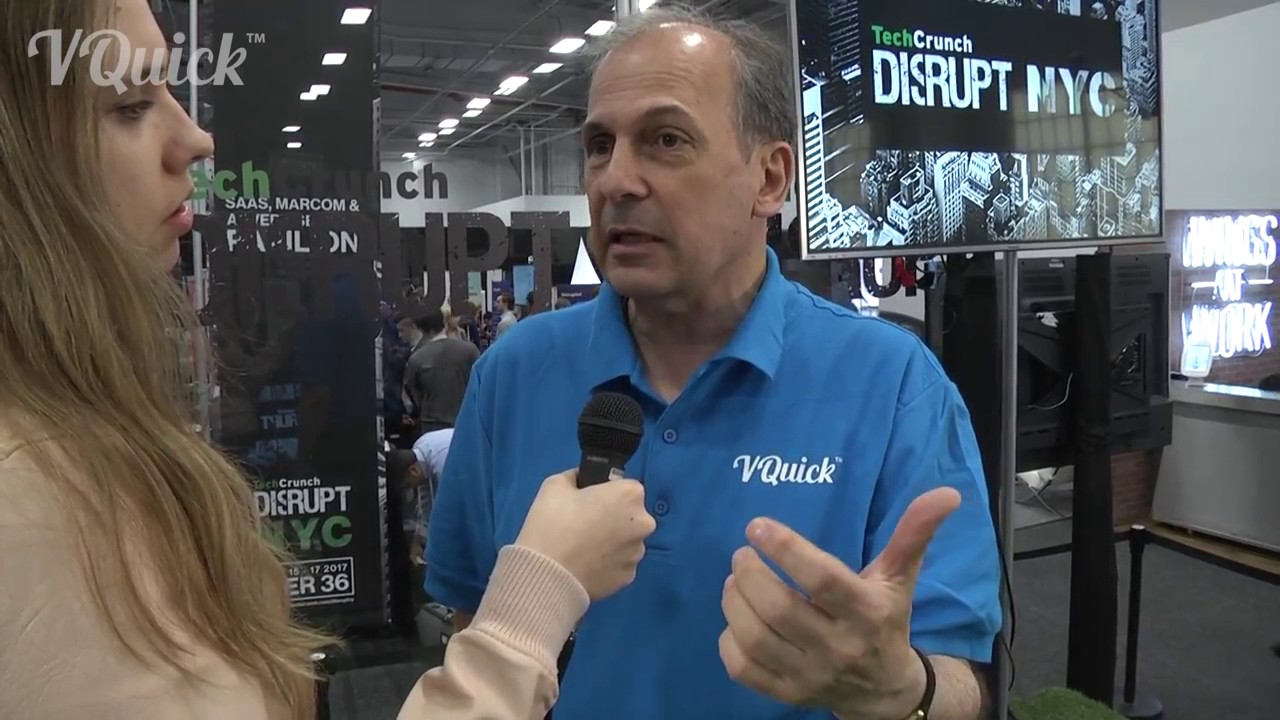 VQUICK Reporter Mode TechCrunch Disrupt 2017