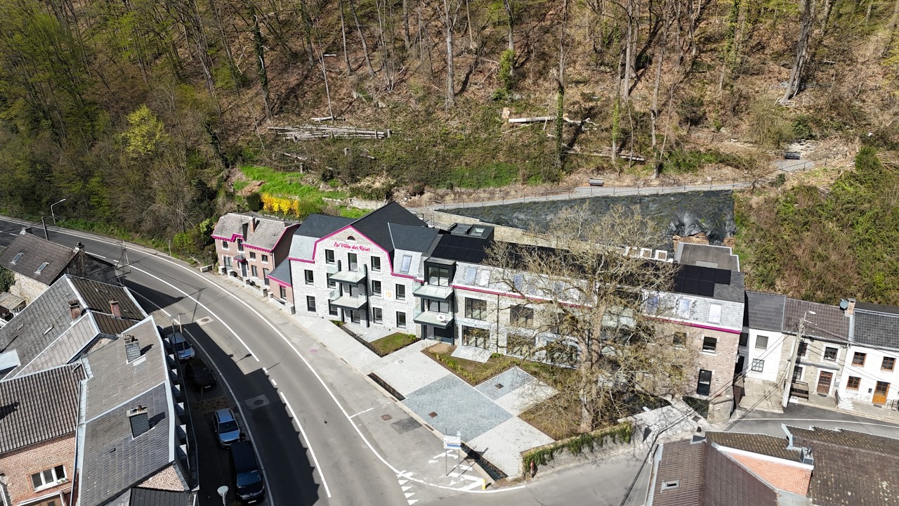 La Villa des Roses, des magnifiques appartements neufs en plein cœur d'Aywaille.