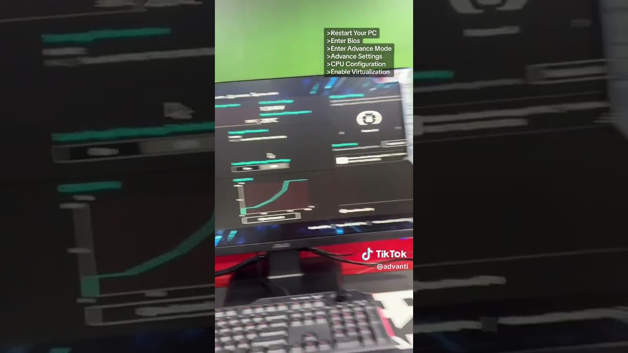 Enable Virtualization with your Gaming PC with this easy trick! 👍👍