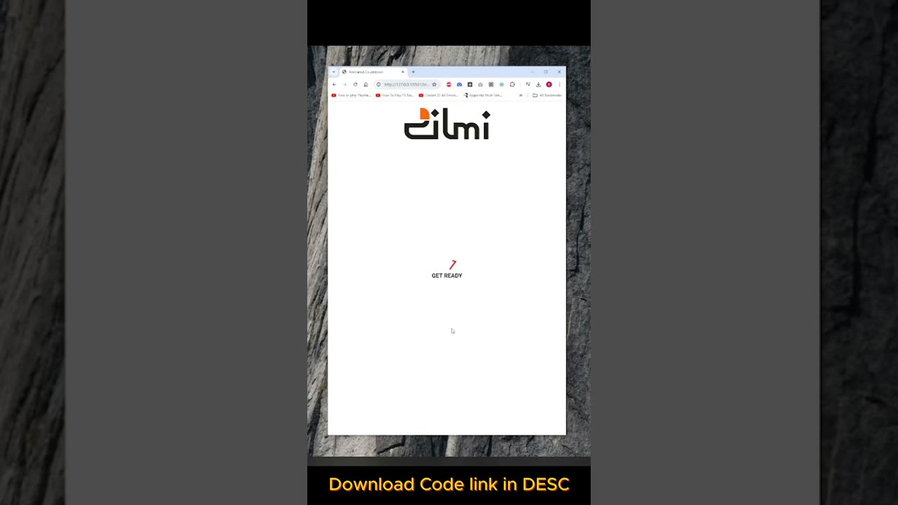 Animated Countdown Project with HTML, CSS, and JavaScript
