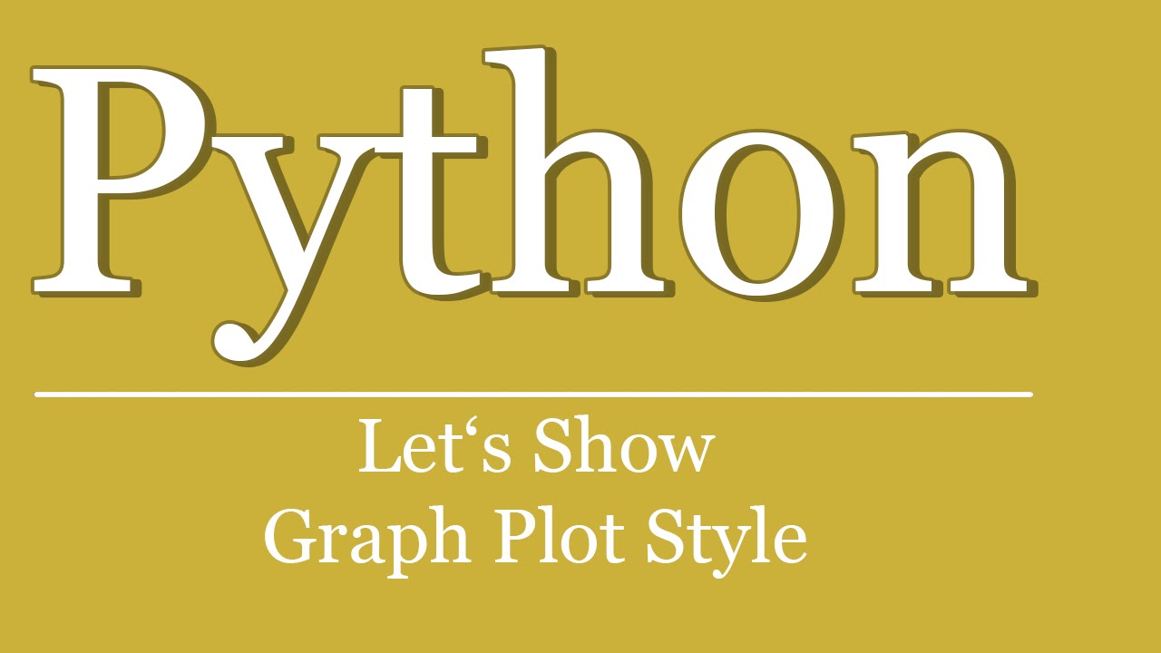 Let's Show #83 - Python Tutorial - Graph Plot Style | pyqtgraph | numpy | PyQt