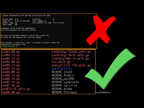 Set Console Font
