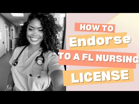 RN license by ENDORSEMENT|Transfer any Nursing license to FLORIDA #Miayurka #Florida #nursinglicense