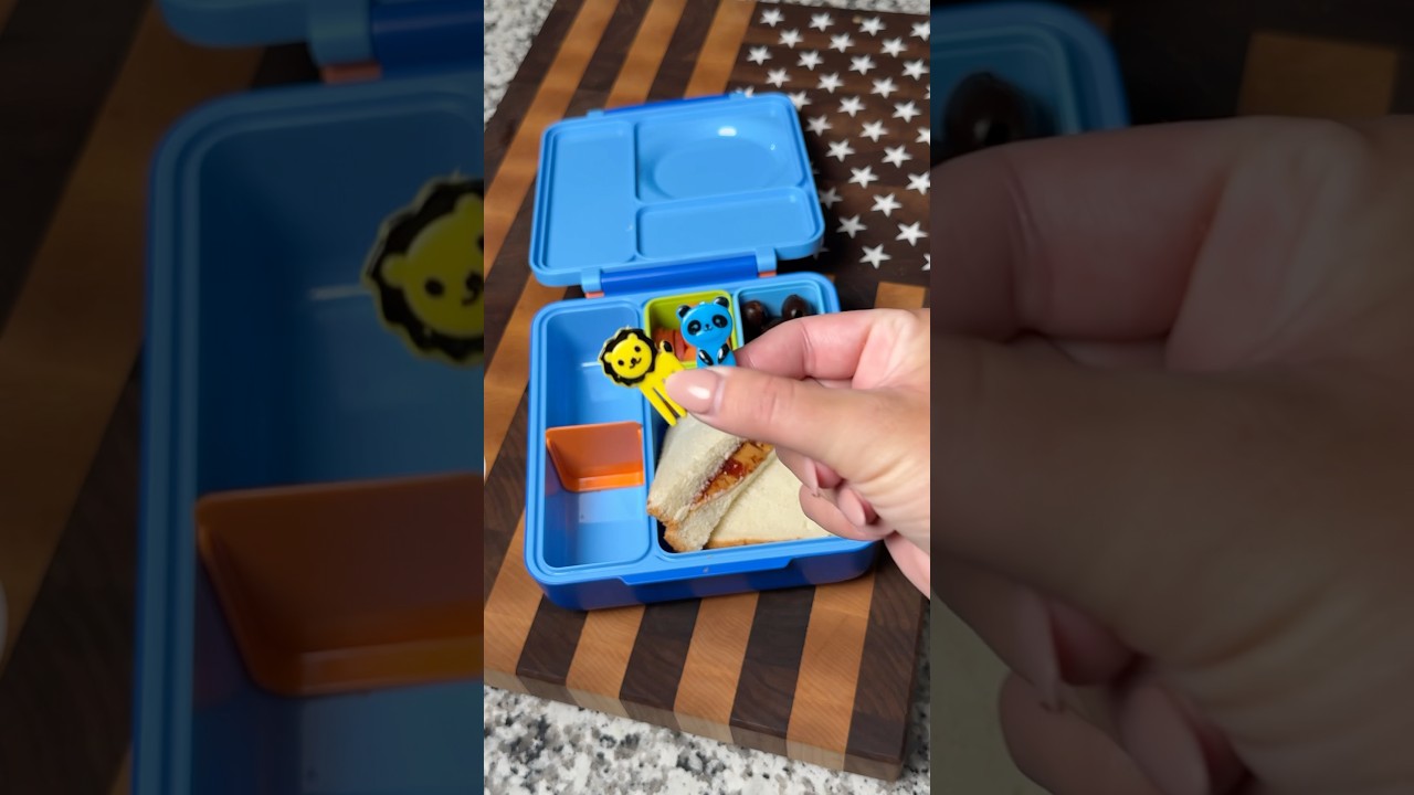 Attempting another cute lunch for my kiddo 🍎✏️ #lunchbox #schoollunchideas